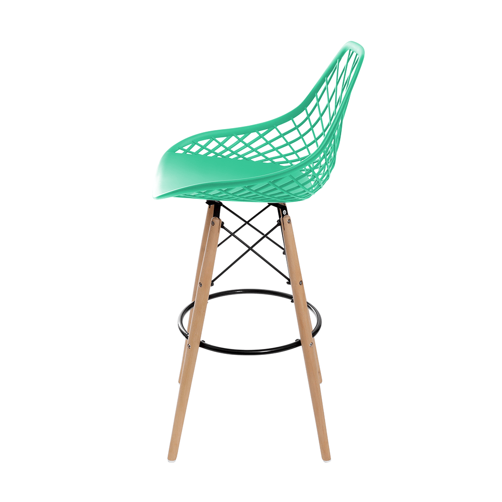 Banqueta Kaila Verde Tiffany - Elegancy Design