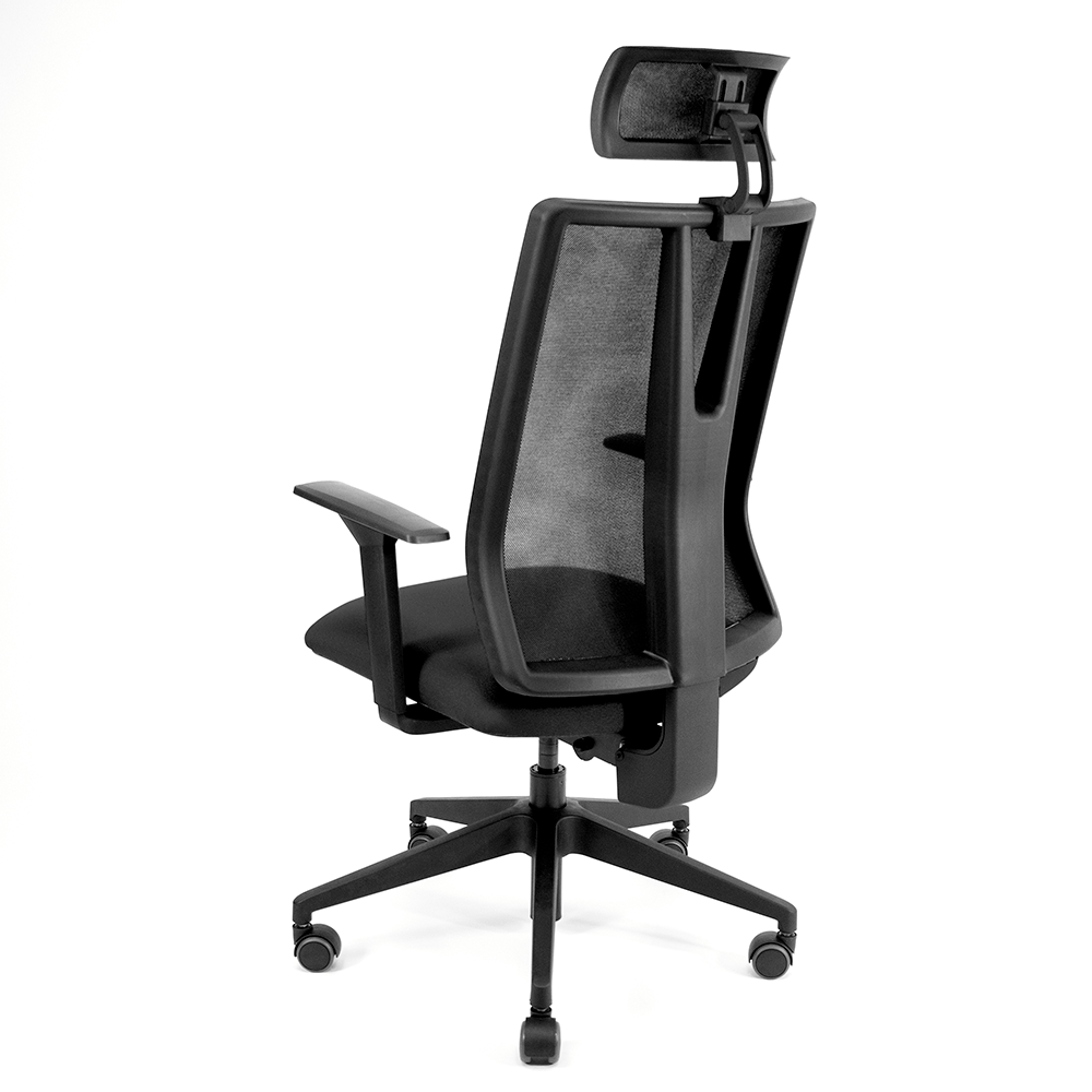 CADEIRA ADDIT PRESIDENTE PRETA - Elegancy Design